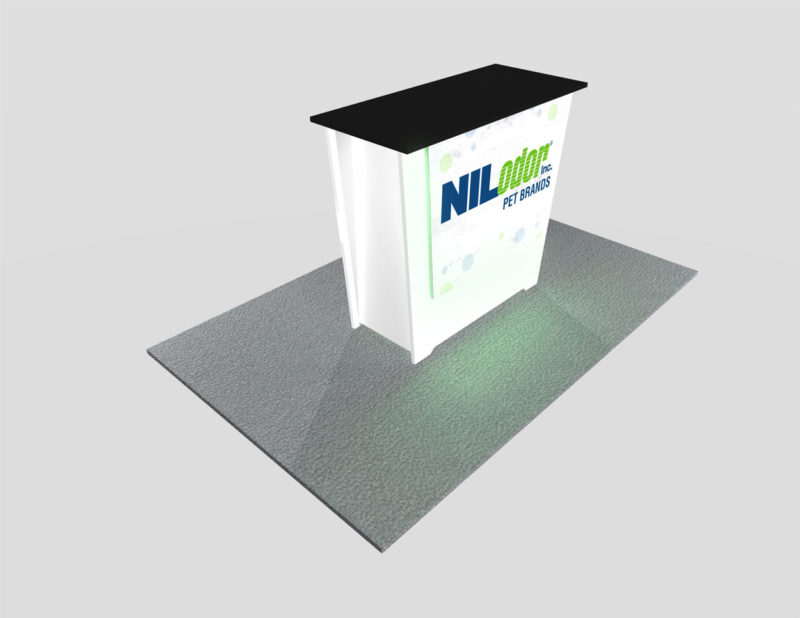 Freestanding Counters - Image Design Exhibit Rentals